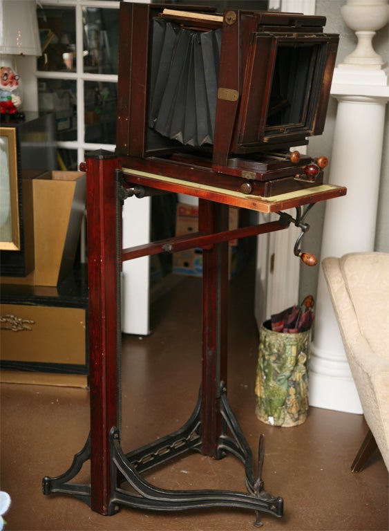 Antique Camera on Stand at 1stDibs