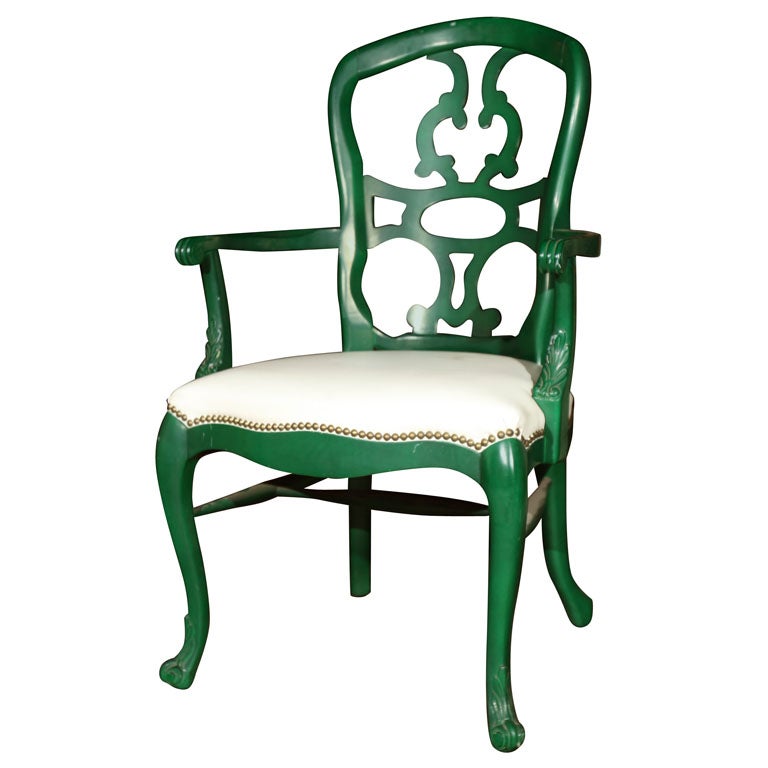 Dorothy Draper Original Chair from the Greenbrier at 1stDibs | dorothy ...
