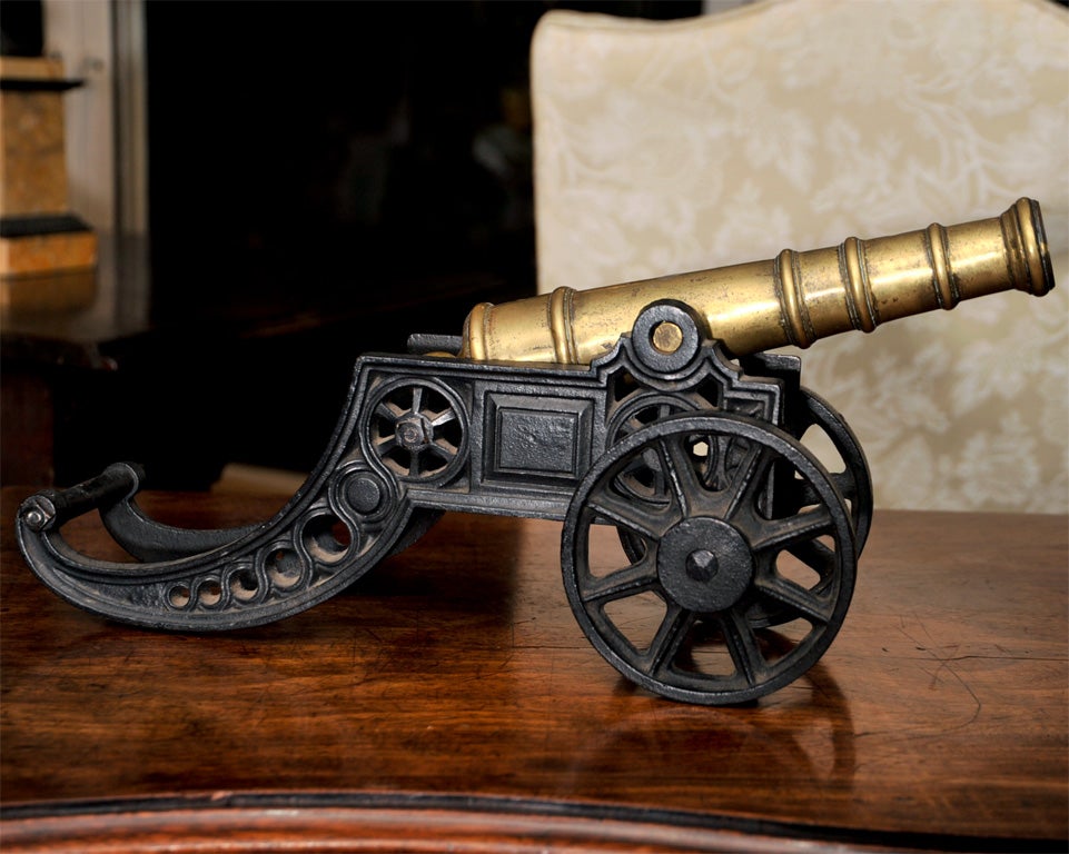 Pair of ceremonial cannons at 1stDibs