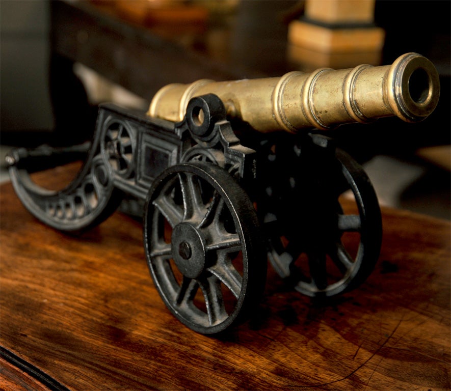 Pair of ceremonial cannons at 1stDibs