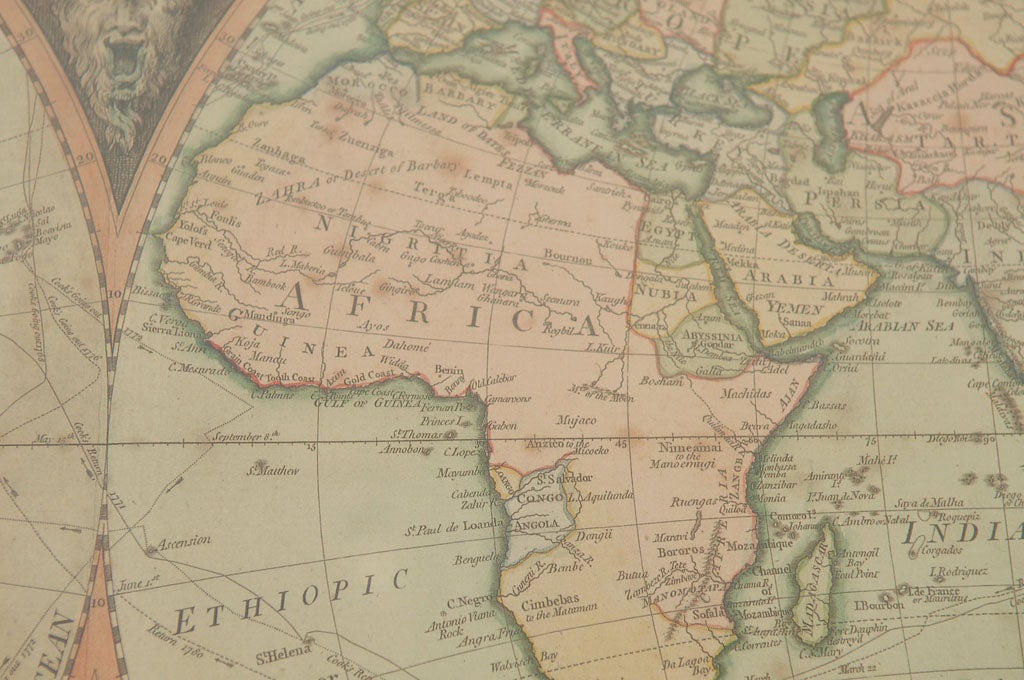 A New Map of the World at 1stDibs