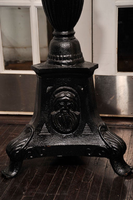 Pair Of Cast Iron Candlesticks at 1stDibs | antique cast iron candle ...