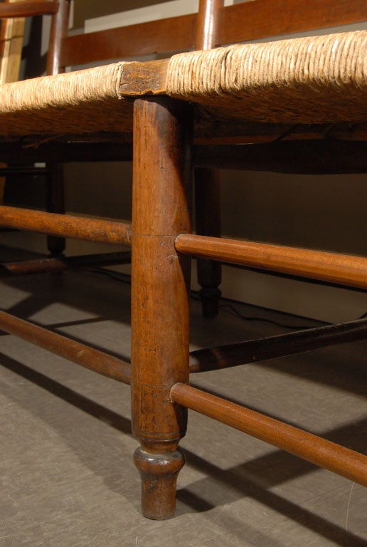 Cherry Settee For Sale at 1stDibs