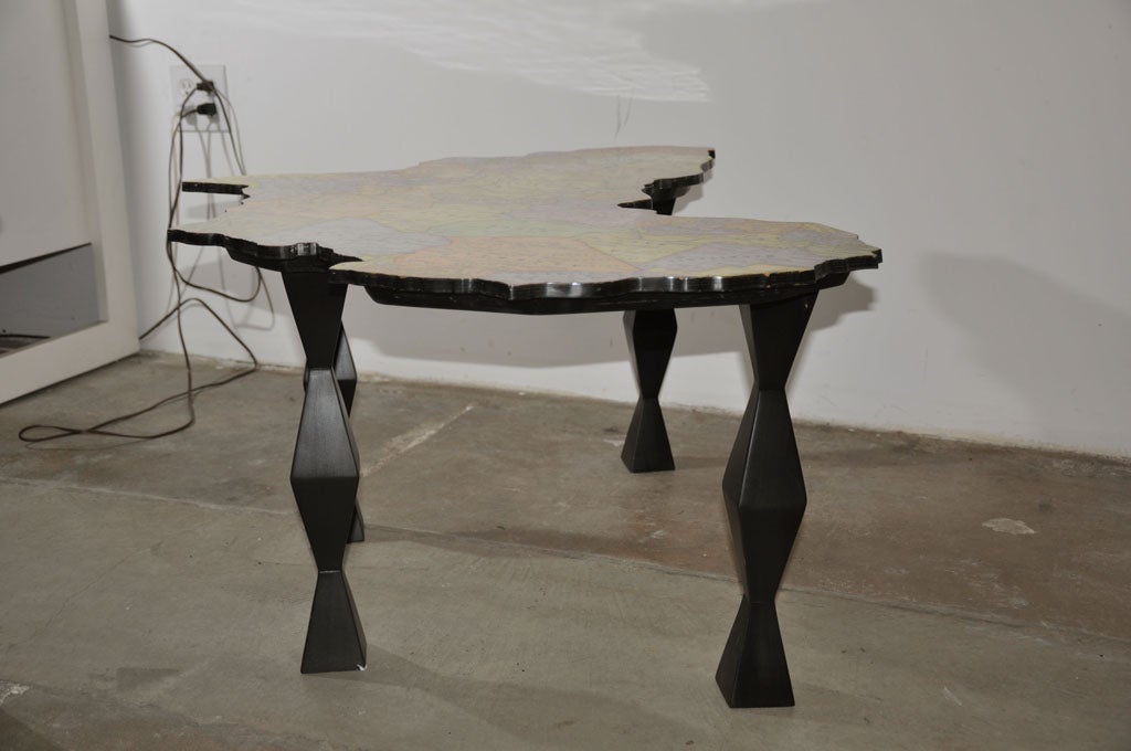 A Map of Africa Coffee Table by Doug Edge at 1stDibs | africa shaped ...