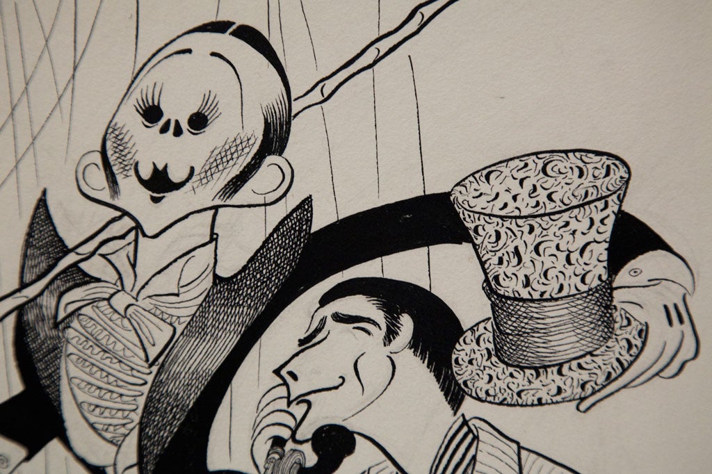 Original "Cabaret" Line Drawing by Al Hirschfeld at 1stDibs | cabaret ...