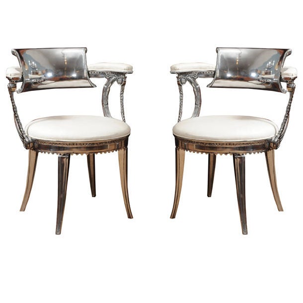 Pair of Dorothy Draper Chairs at 1stDibs | dorothy draper furniture