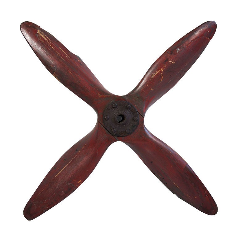 Vintage Wood Airplane Propeller at 1stDibs