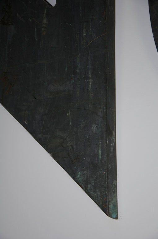 Antique Architectural Bank Building Bronze "No" Letters For Sale at ...