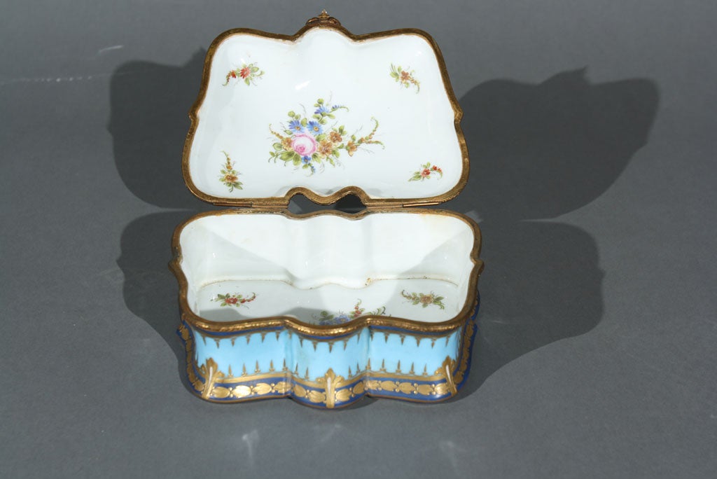 Sevres Painted Box For Sale at 1stDibs | sevres box, sevres porcelain box