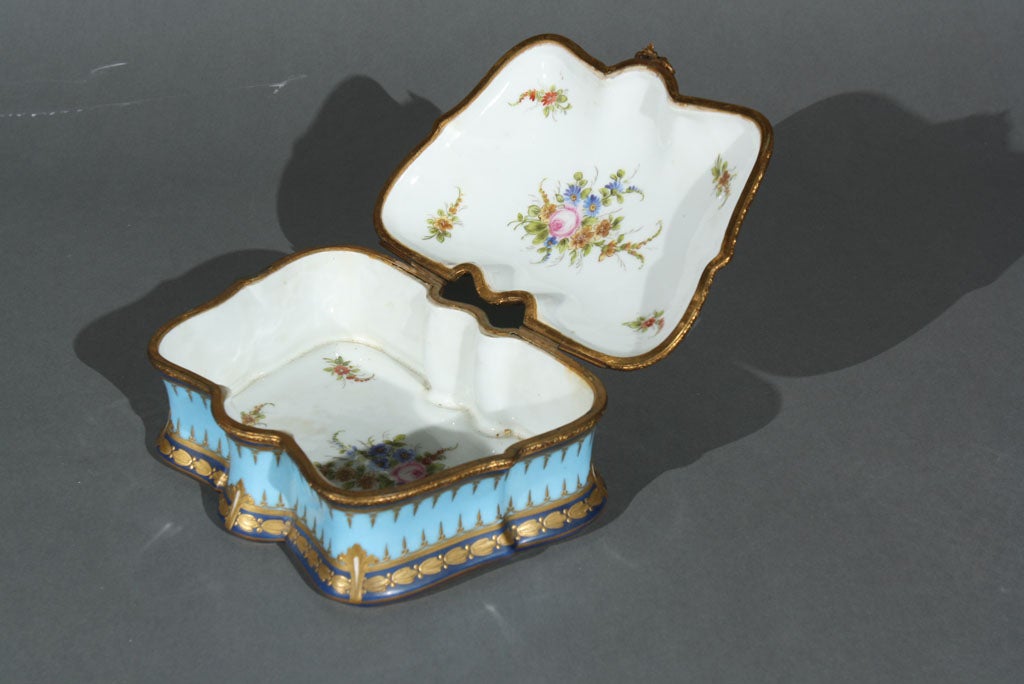 Sevres Painted Box For Sale at 1stDibs | sevres box, sevres porcelain box