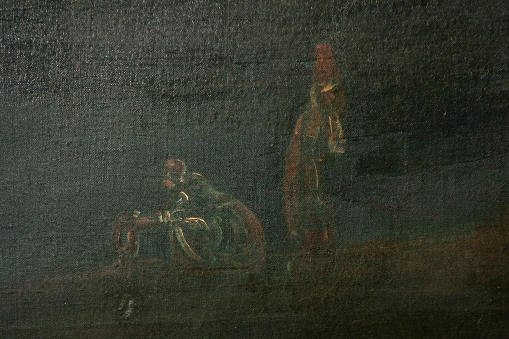 Large Neo-Classical Landscape by Abram Poole at 1stDibs