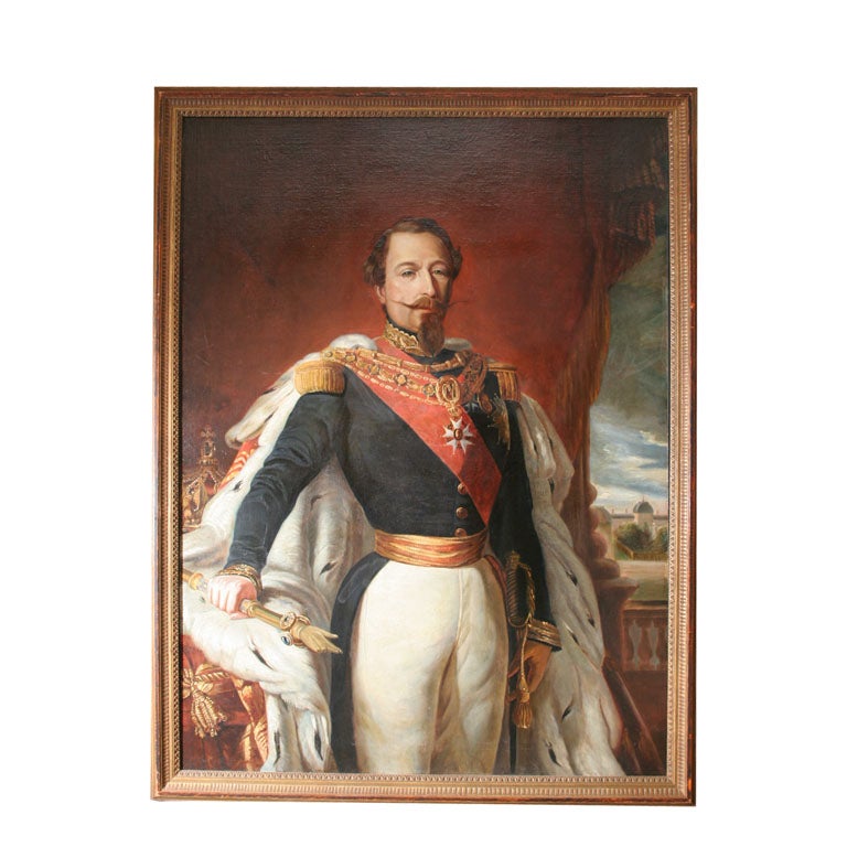 A PORTRAIT OF NAPOLEON III. FRENCH, LATE 19th/EARLY 20th CENTURY For ...