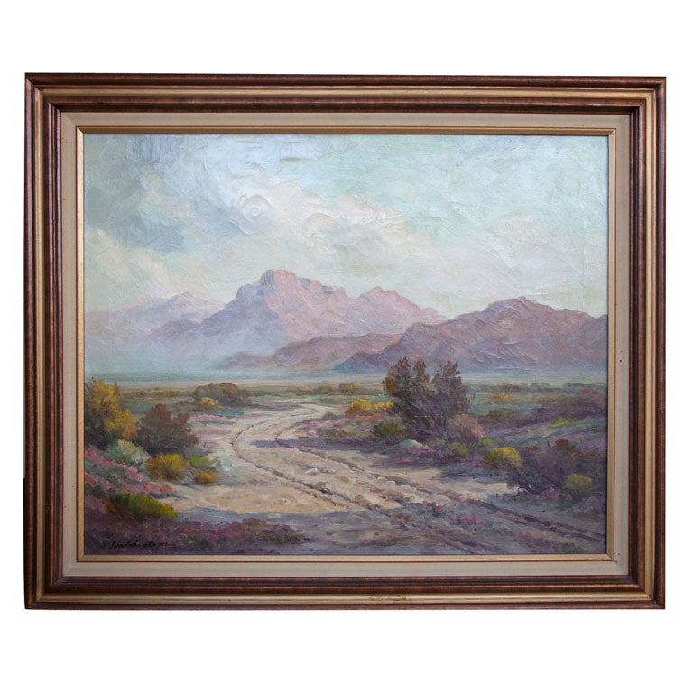 John Anthony Conner oil painting on canvas landscape plein air at ...
