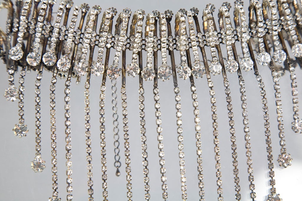 Stunning Rhinestone Collar For Sale at 1stDibs