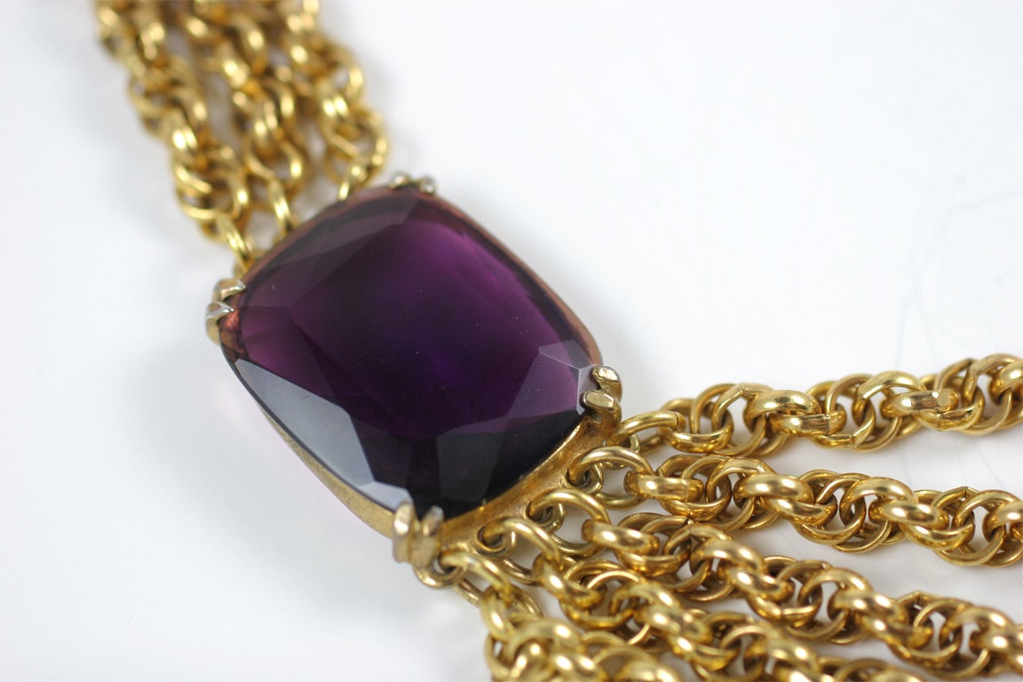 Leo Glass Necklace, Costume Jewelry For Sale at 1stDibs | leo glass jewelry