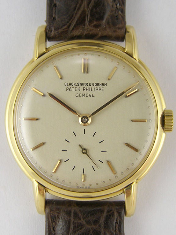 18K YG Patek Philippe ref #2484 at 1stDibs | patek 2484, patek philippe ...