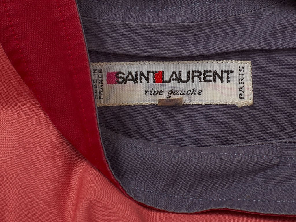 YSL Color Block Dress at 1stDibs