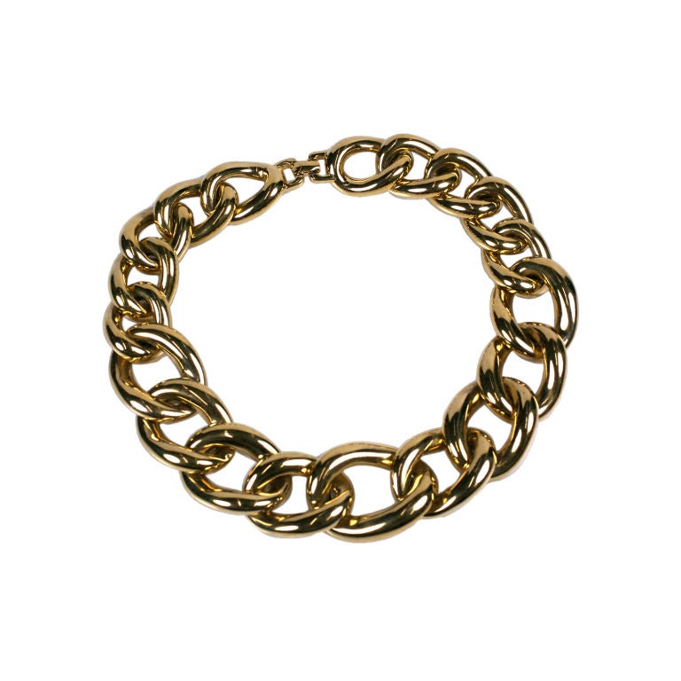 Givenchy Bold Chain Necklace at 1stDibs
