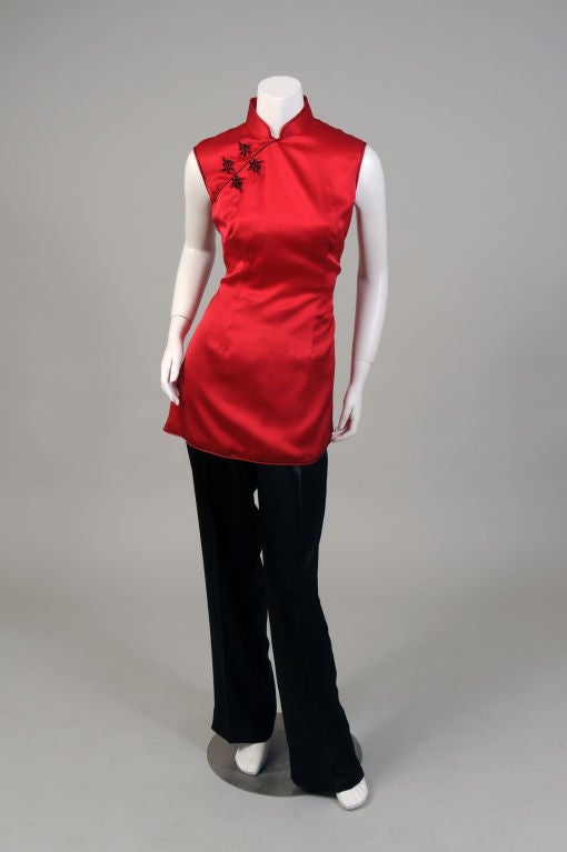 Chinese Tunic and Pants at 1stDibs