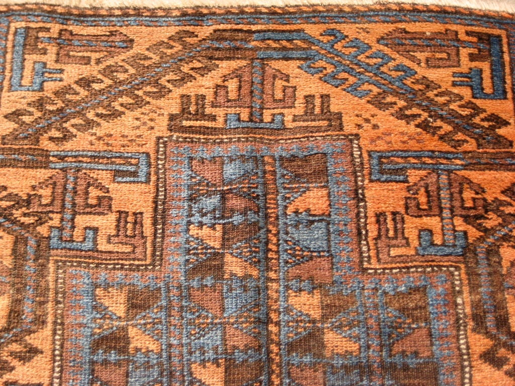 Moroccan Prayer Rug at 1stDibs