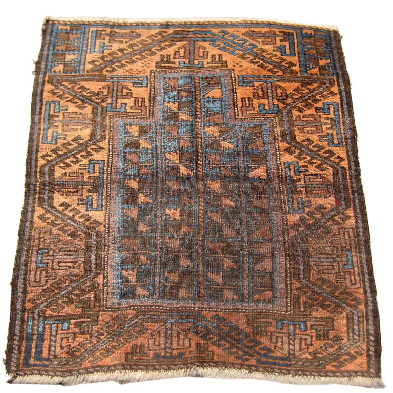 Moroccan Prayer Rug at 1stDibs