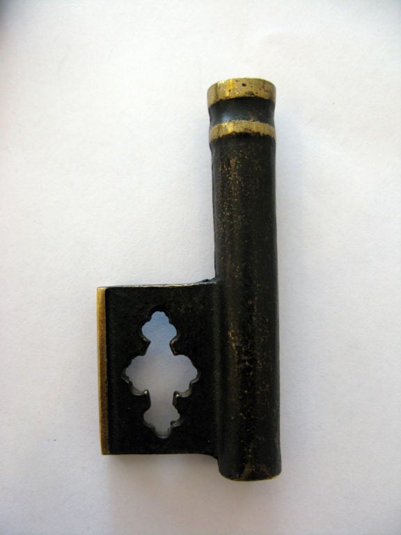 Vintage German Skeleton Key Cork Screw at 1stDibs