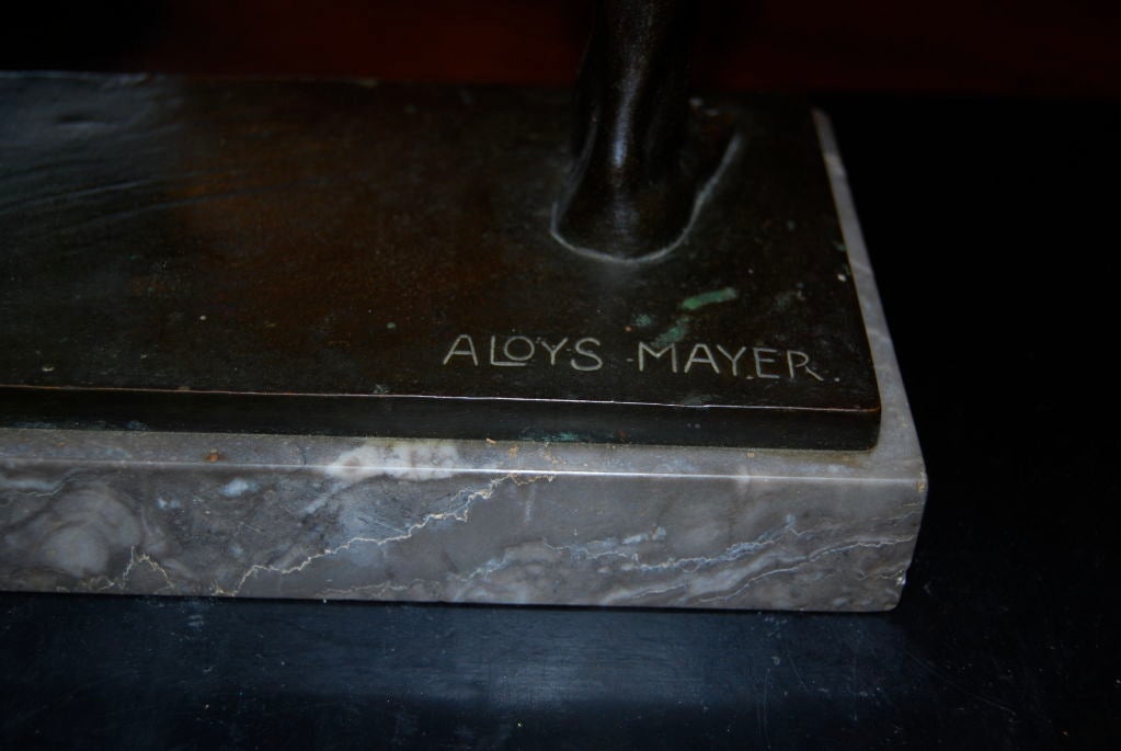 Alois Mayer Bronze "Shot Put" Sculpture For Sale at 1stDibs | a mayer ...