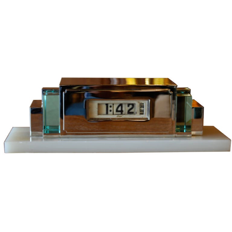 Kem Weber Table Clock at 1stDibs