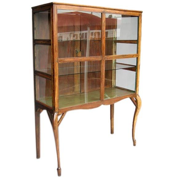 Antique Shop Display Cabinet at 1stDibs