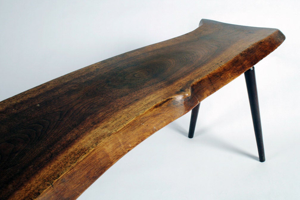 American Long Free Edge Cocktail Table by Roy Sheldon For Sale at 1stDibs