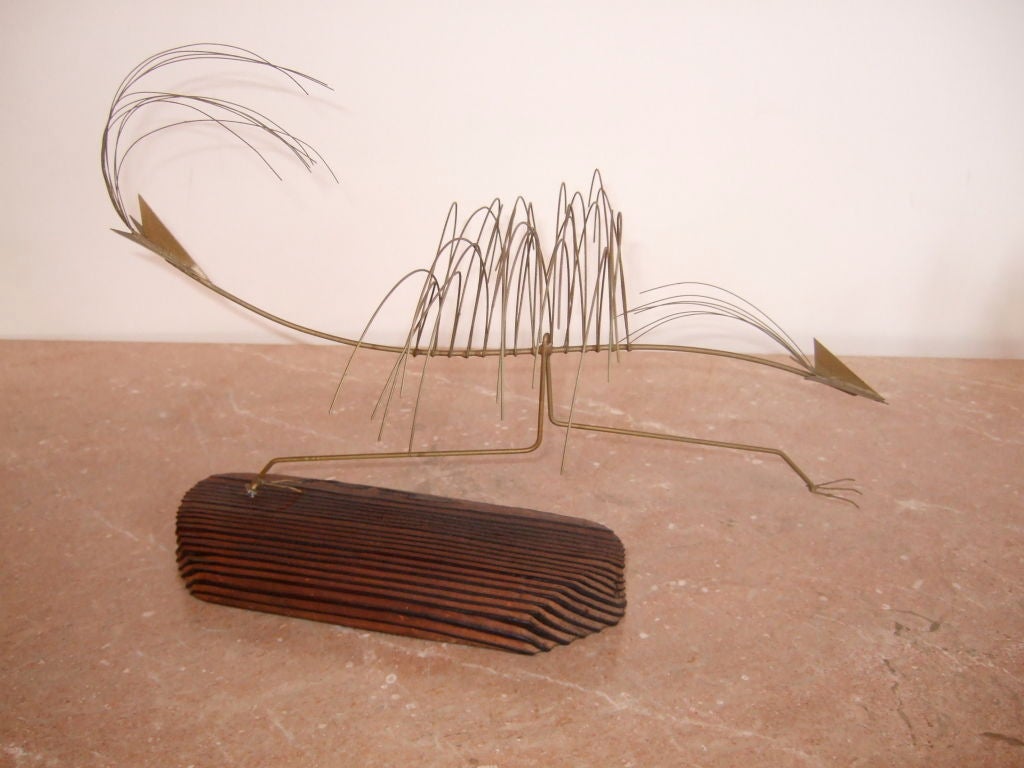 Road Runner Wire Sculpture at 1stDibs