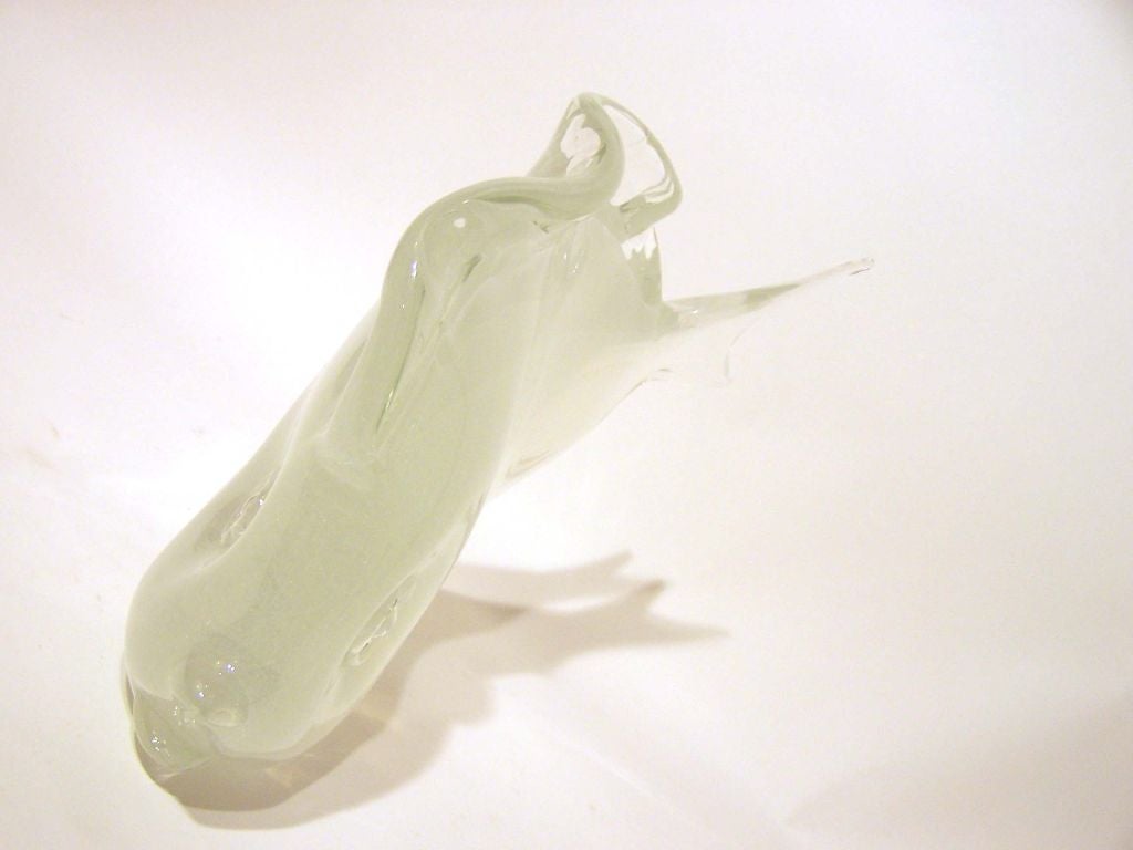 Large Barbini Fish Sculpture, Murano, Italy at 1stDibs