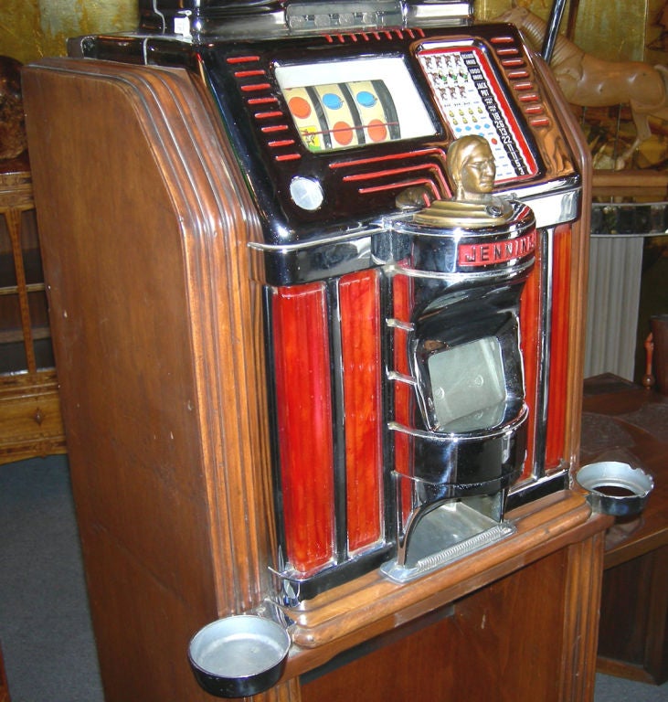 Nevada Club Jennings Chief Slot Machine at 1stDibs | jennings indian ...