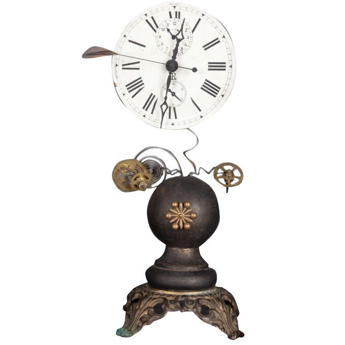 Jules Verne Clock IV at 1stDibs