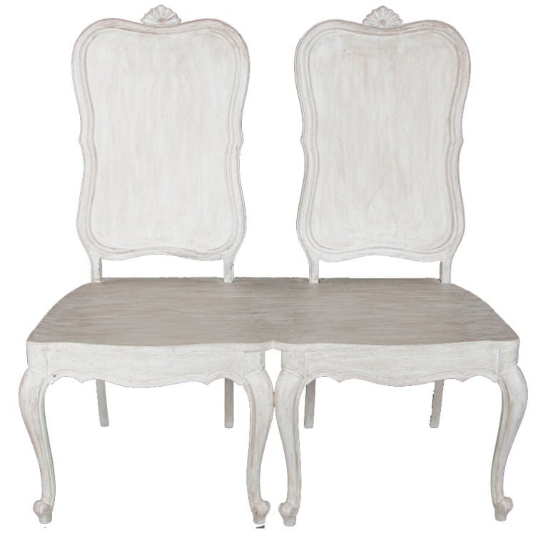 Two Chair Bench at 1stDibs