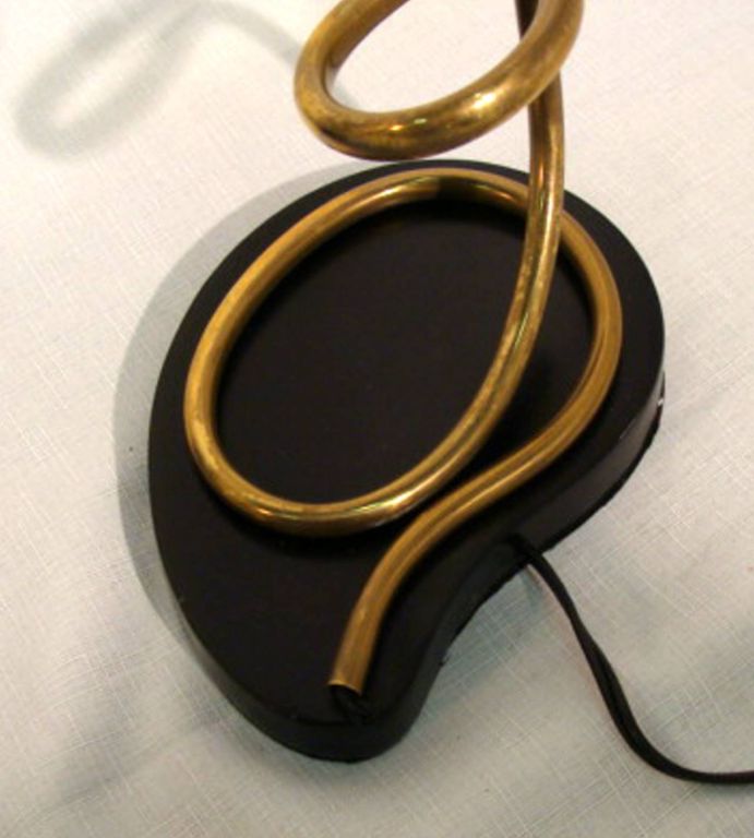 Mid Century "Squiggle" Lamps at 1stDibs