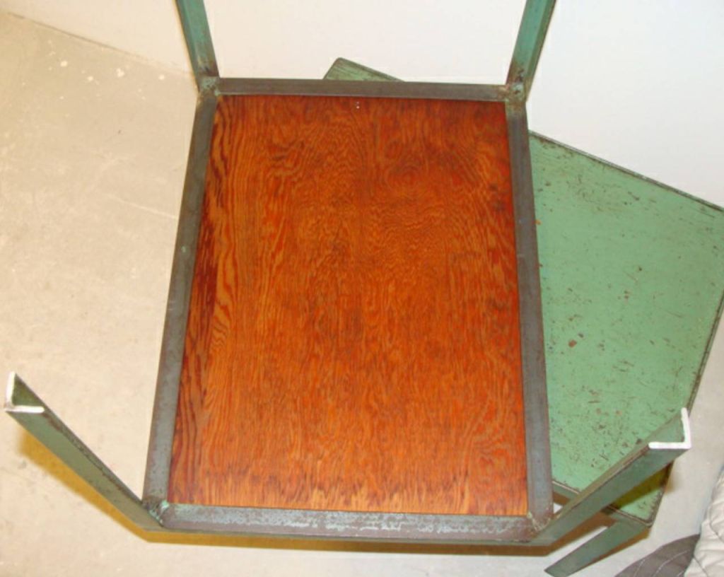 PAIR Of Angle Iron Tables At 1stDibs pair-of-angle-iron-tables-at-1stdibs