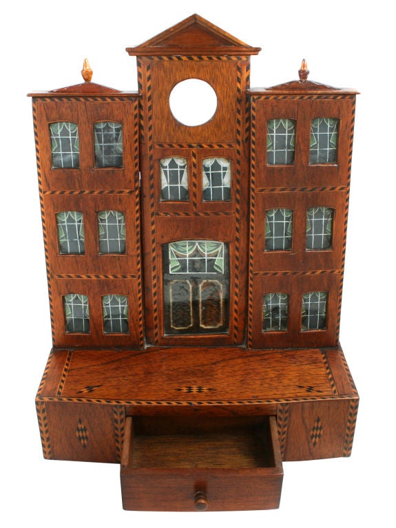 Large Architectural Pocket Watch Holder / Box at 1stDibs
