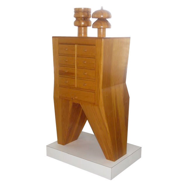 SCULPTURE-PORTRAIT OF MR. and MRS. COLLECTOR-BY MIKE NEVELSON at 1stDibs