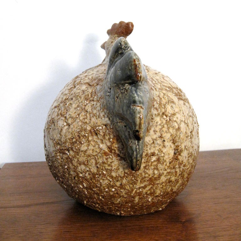 1950's French Ceramic of a Hen at 1stDibs | athezza pottery