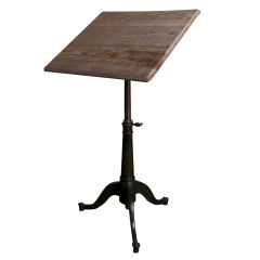 Pedestal Drafting Table - For Sale on 1stDibs