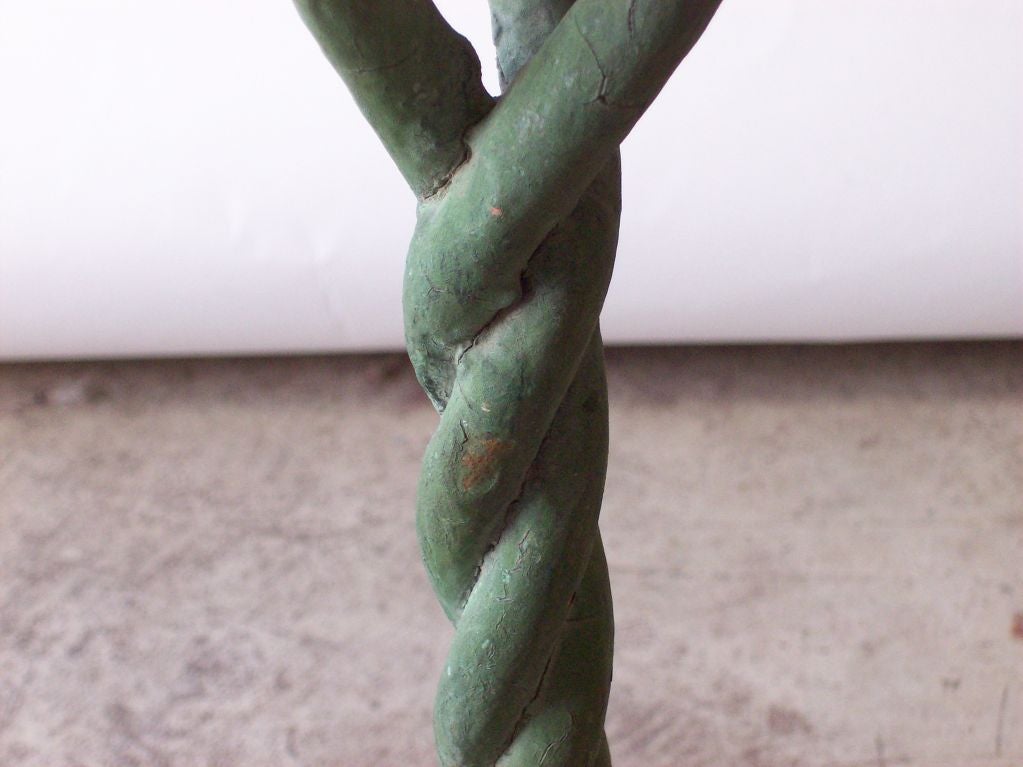 Metal Ice Cream Table For Sale at 1stDibs