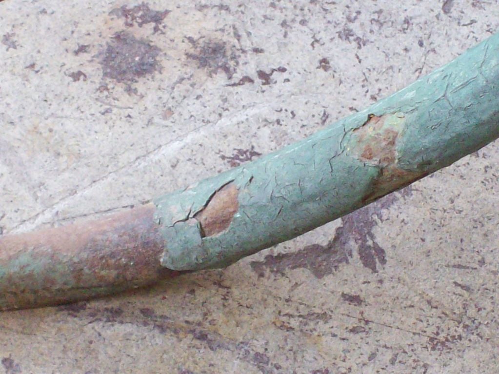 Metal Ice Cream Table For Sale at 1stDibs