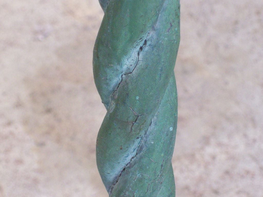 Metal Ice Cream Table For Sale at 1stDibs