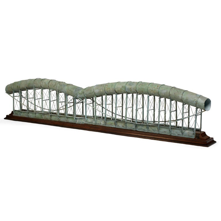 1920's Model of Brunel's Royal Albert Railway Bridge at Saltash. at 1stDibs