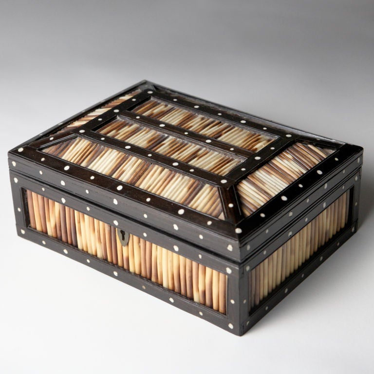 DOME QUILL BOX at 1stDibs