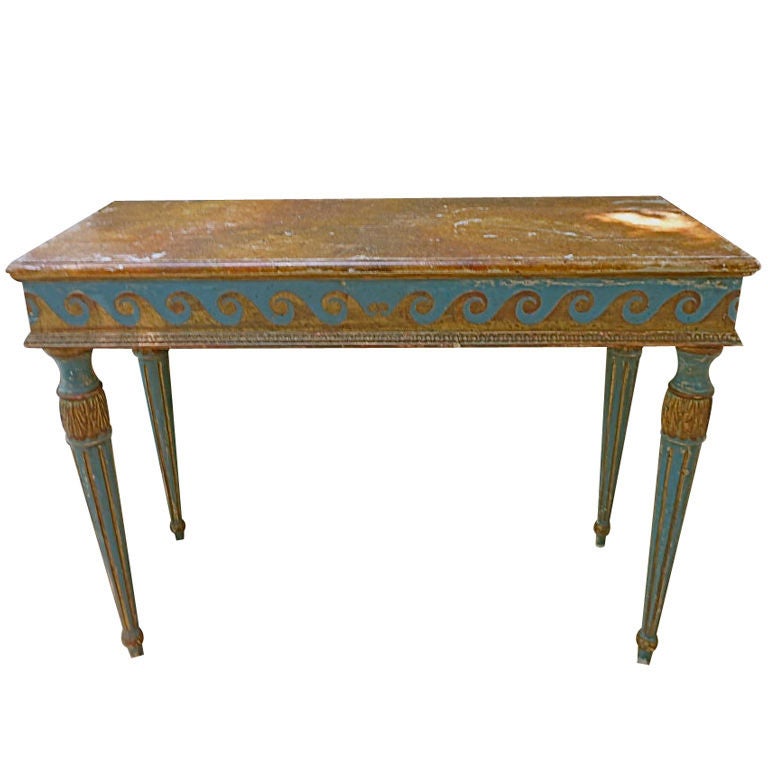 Whimsical Console Table For Sale at 1stDibs