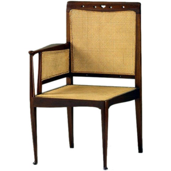 One Armed Chair by George Walton, Scottish at 1stDibs
