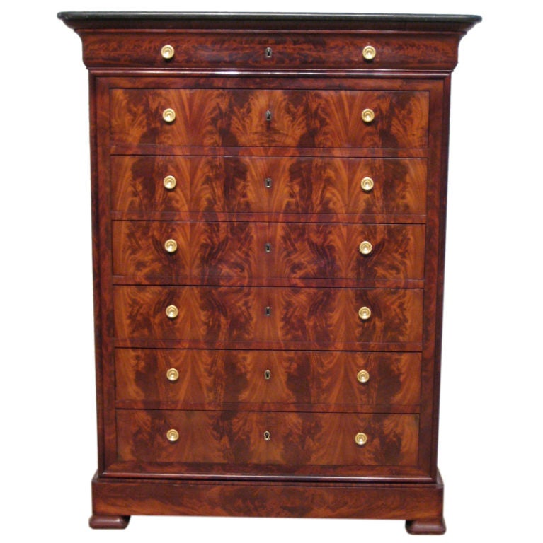 Louis Philippe Chest of Drawers at 1stDibs