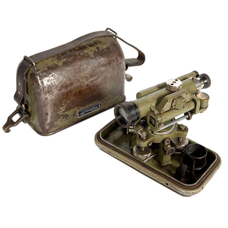 Vintage Surveyor's Telescope at 1stDibs